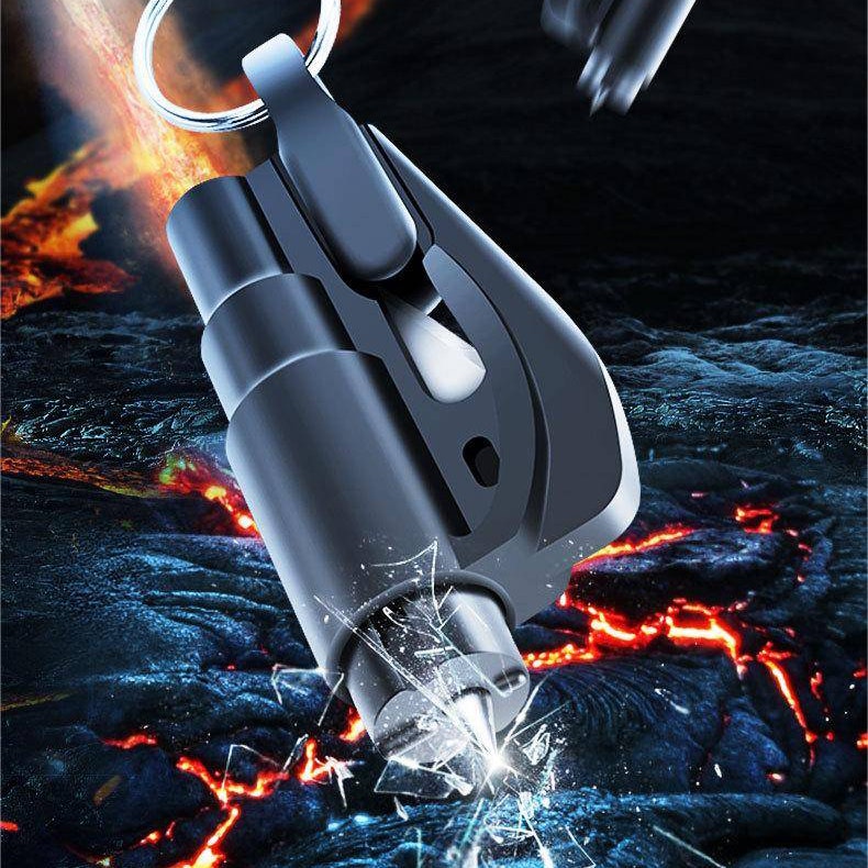 ResQmate| Glassknuser og beltekutter Keychain Tool – Fangstmann.no